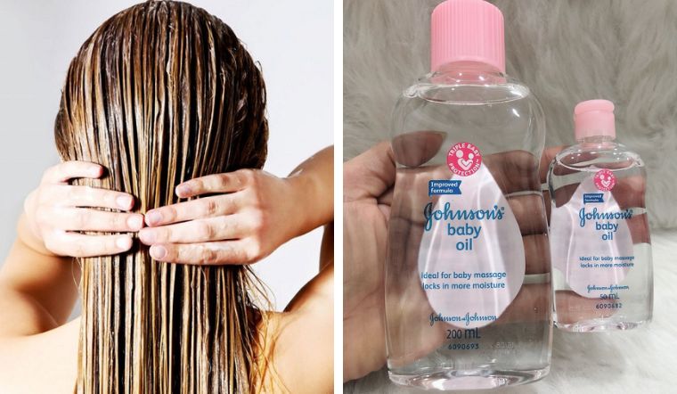 Chị em chia sẻ công thức ủ tóc từ dầu em bé giúp tóc bóng mượt ...