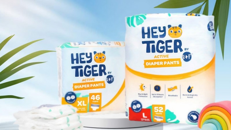 Bé năng động, vui khỏe mỗi ngày cùng tã, bỉm Hey Tiger | KhaiStore.vn