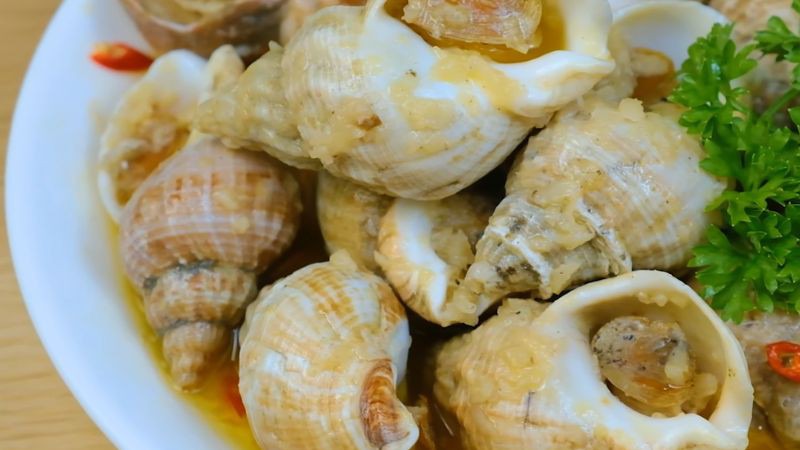 Cách làm món ốc bulot xào bơ tỏi thơm nức mũi | KhaiStore.vn